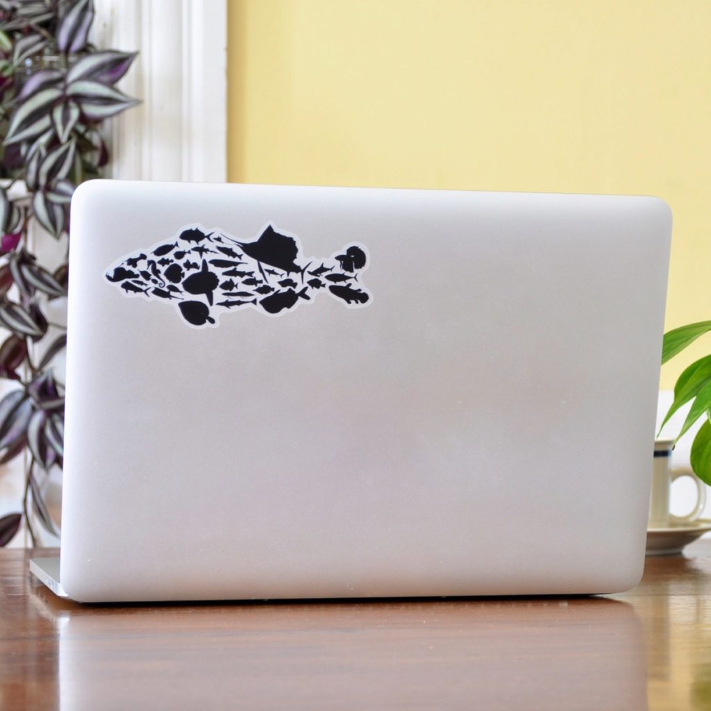 Diversity in the Fish Body Sticker - 3D Anatomy Studios